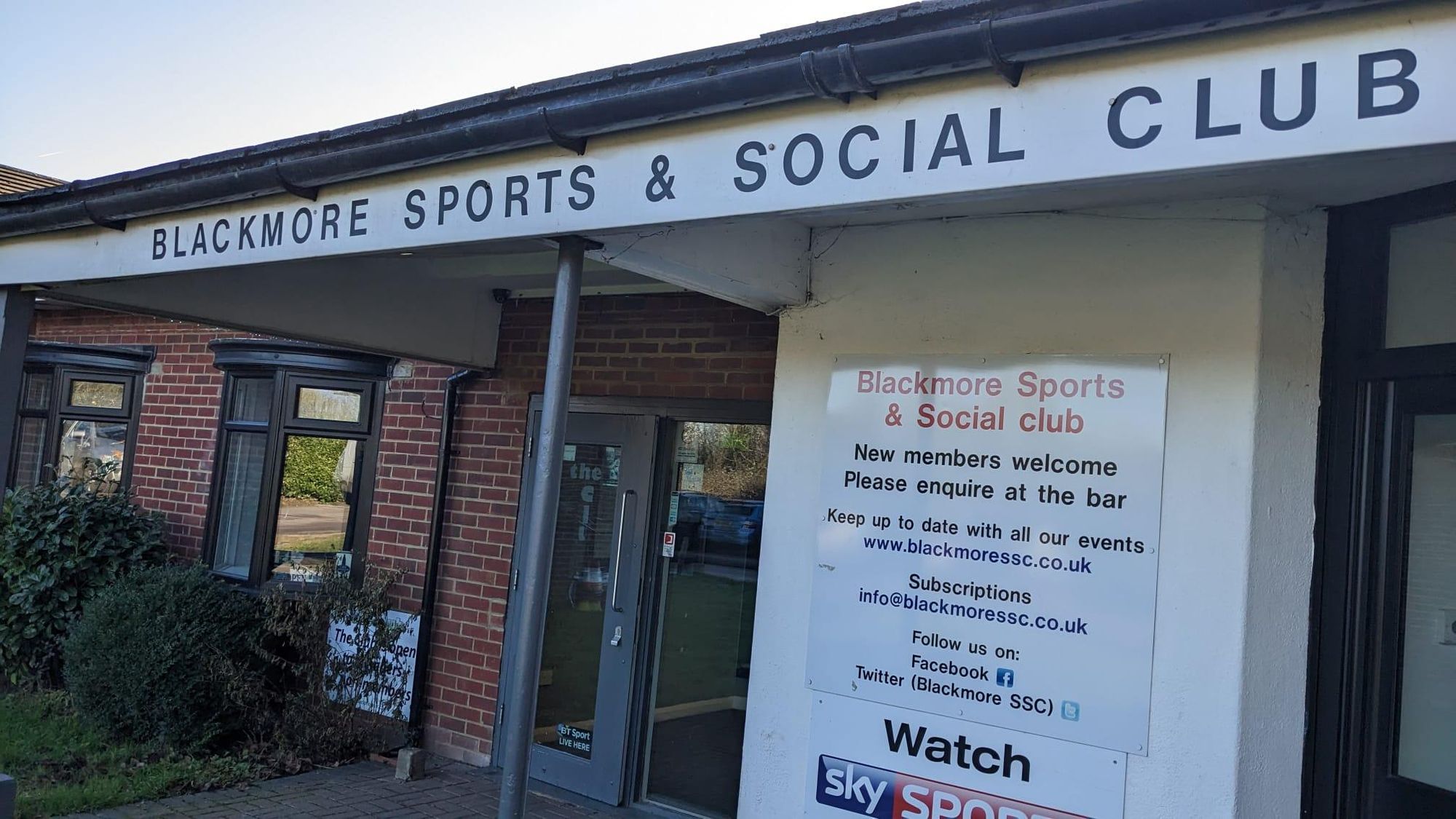 Blackmore Sports & Social Club, Blackmore - CAMRA - The Campaign for ...