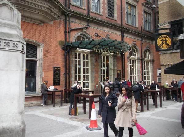 Hamilton Hall, Liverpool Street - CAMRA - The Campaign for Real Ale