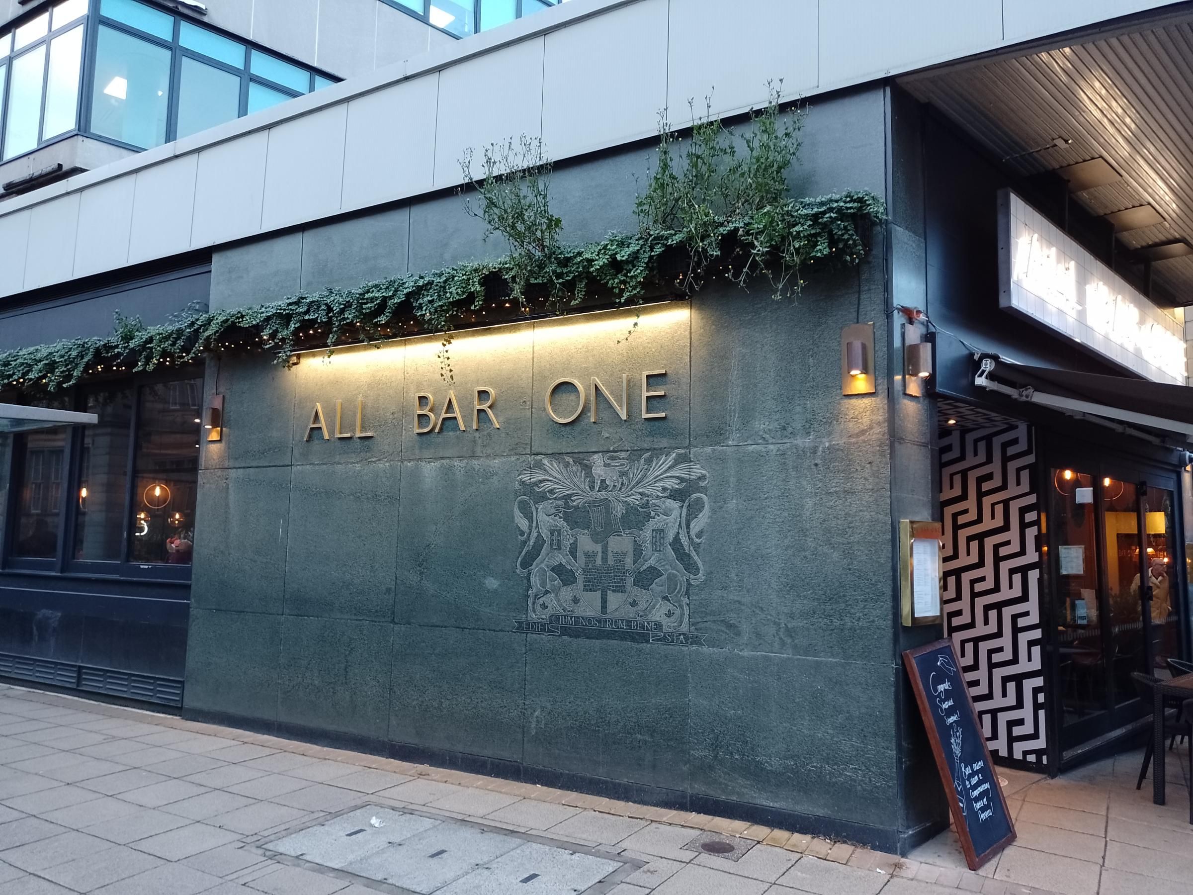 All Bar One, Sheffield - CAMRA Experience