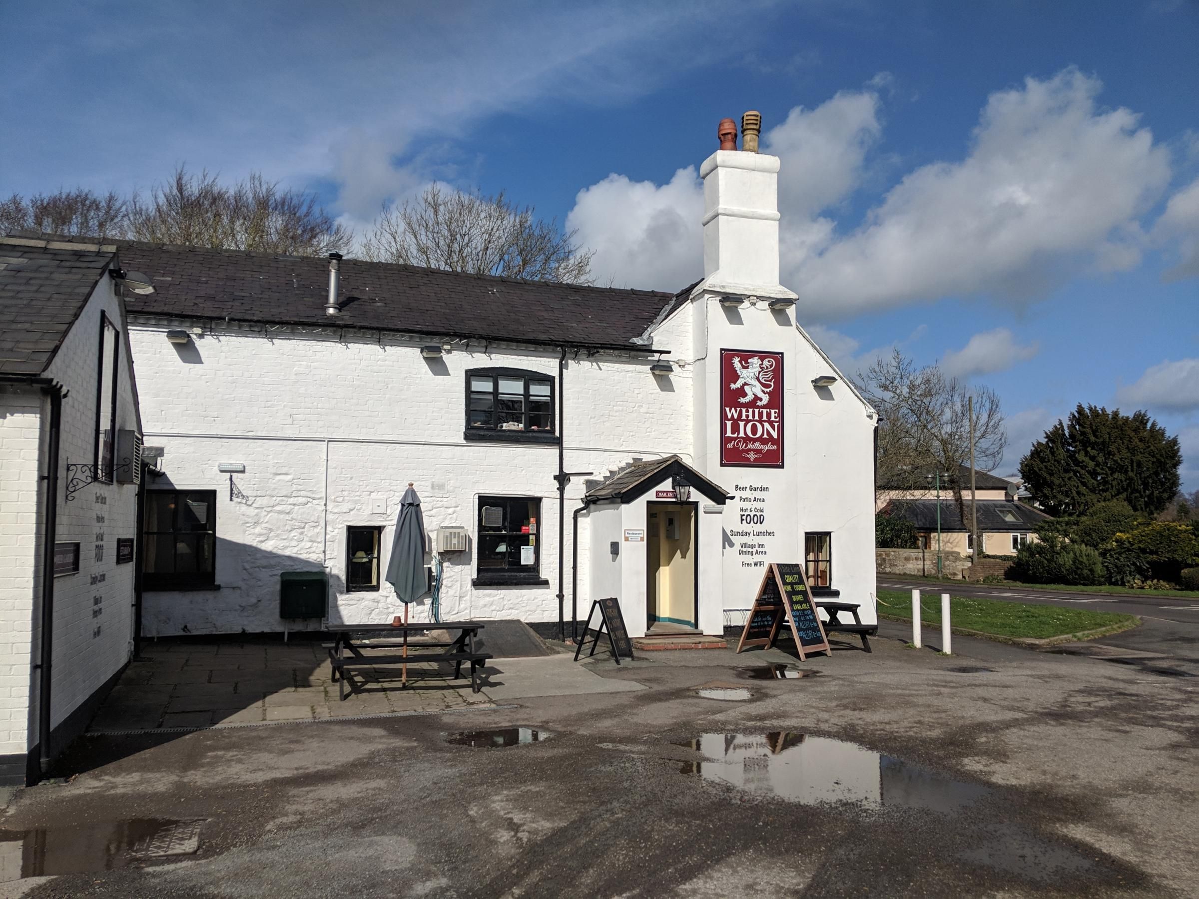Submit Updates for White Lion, Whittington - CAMRA Experience