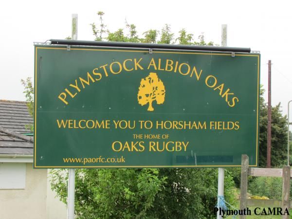 Plymstock Albion Oaks RFC, Plymstock - CAMRA - The Campaign for Real Ale
