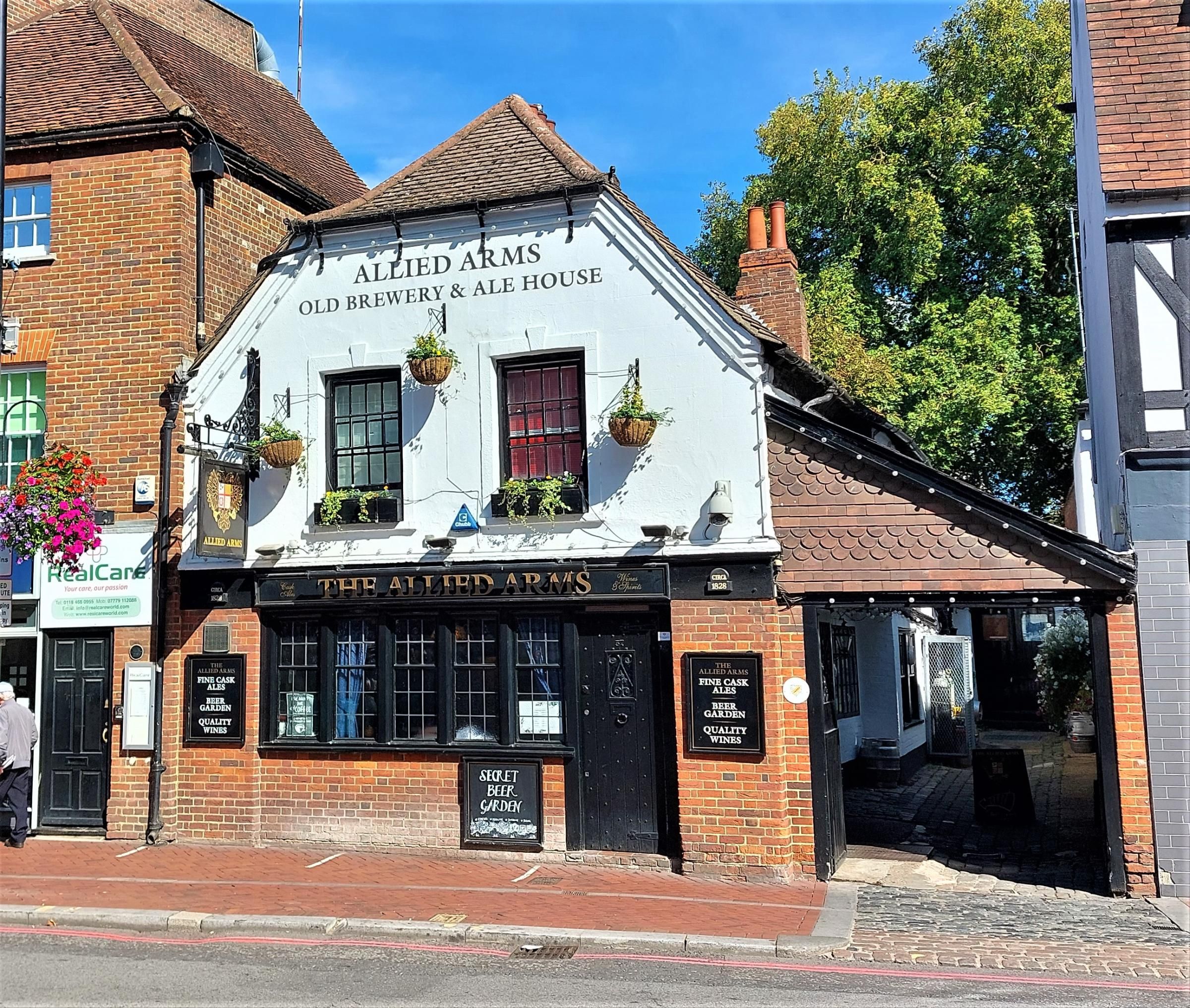 Submit Updates for Allied Arms, Reading - CAMRA Experience